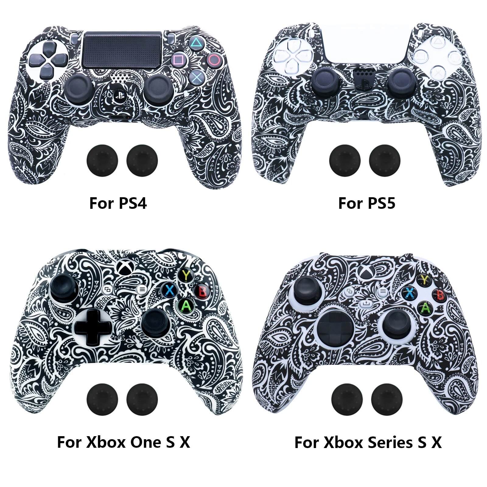 Силиконовые чехлы для контроллеров Ralan A0002-A0050 For Xbox Series S X, 13