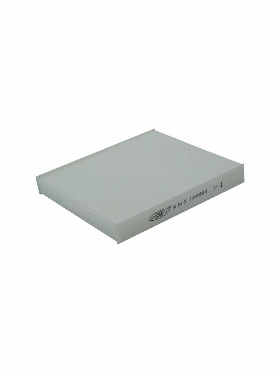 Фильтр салонный для а/м JAC T6, T8, T9 / Джак Т6, Т8, Т9, Goodwill AG865CF