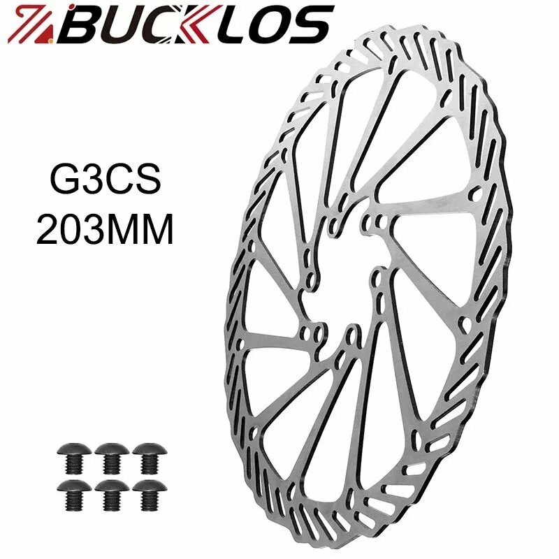 Тормозной диск для велосипеда G3CS BUCKLOS 160mm 180mm 6 болтов ротор 160 180