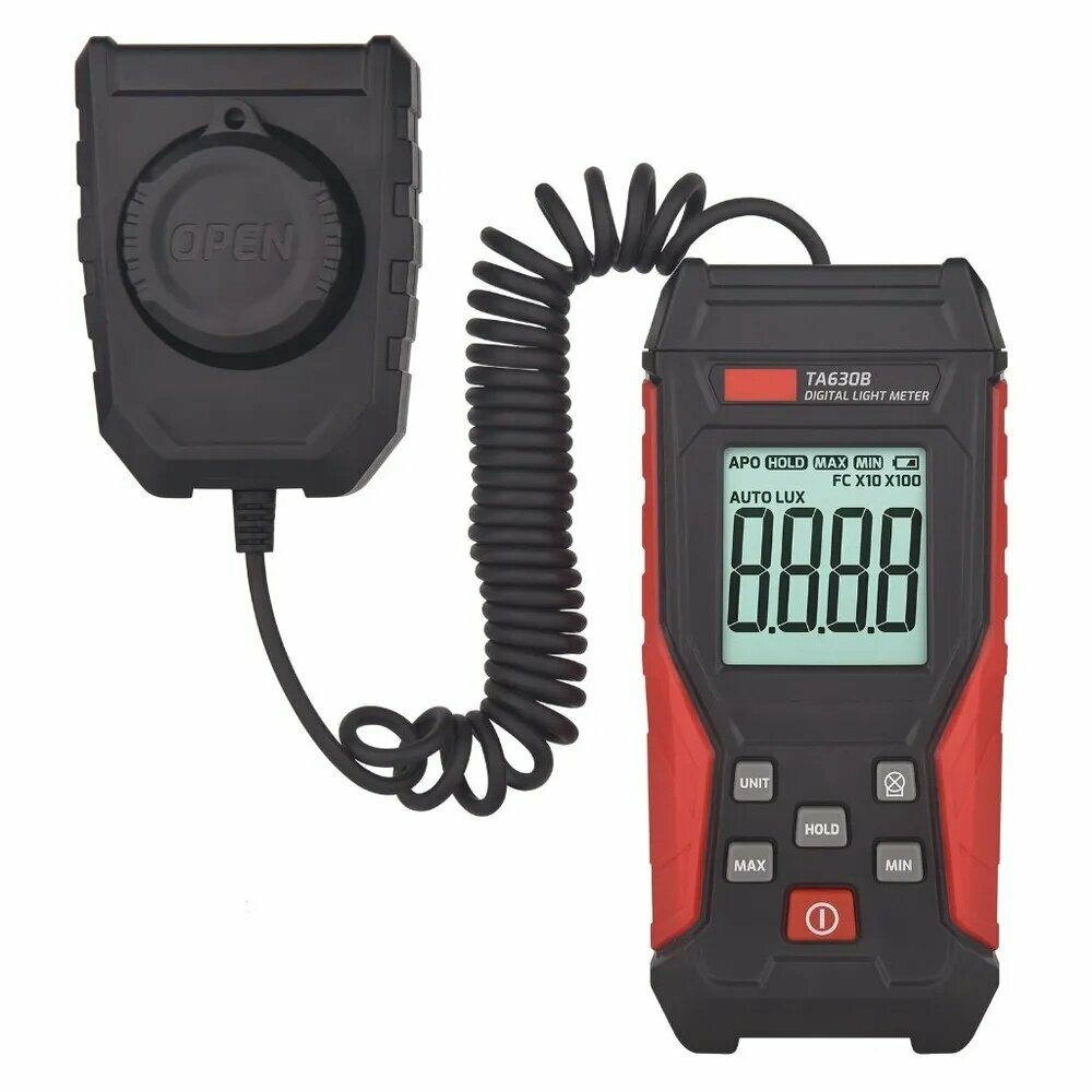 Люксметр с большим дисплеем
