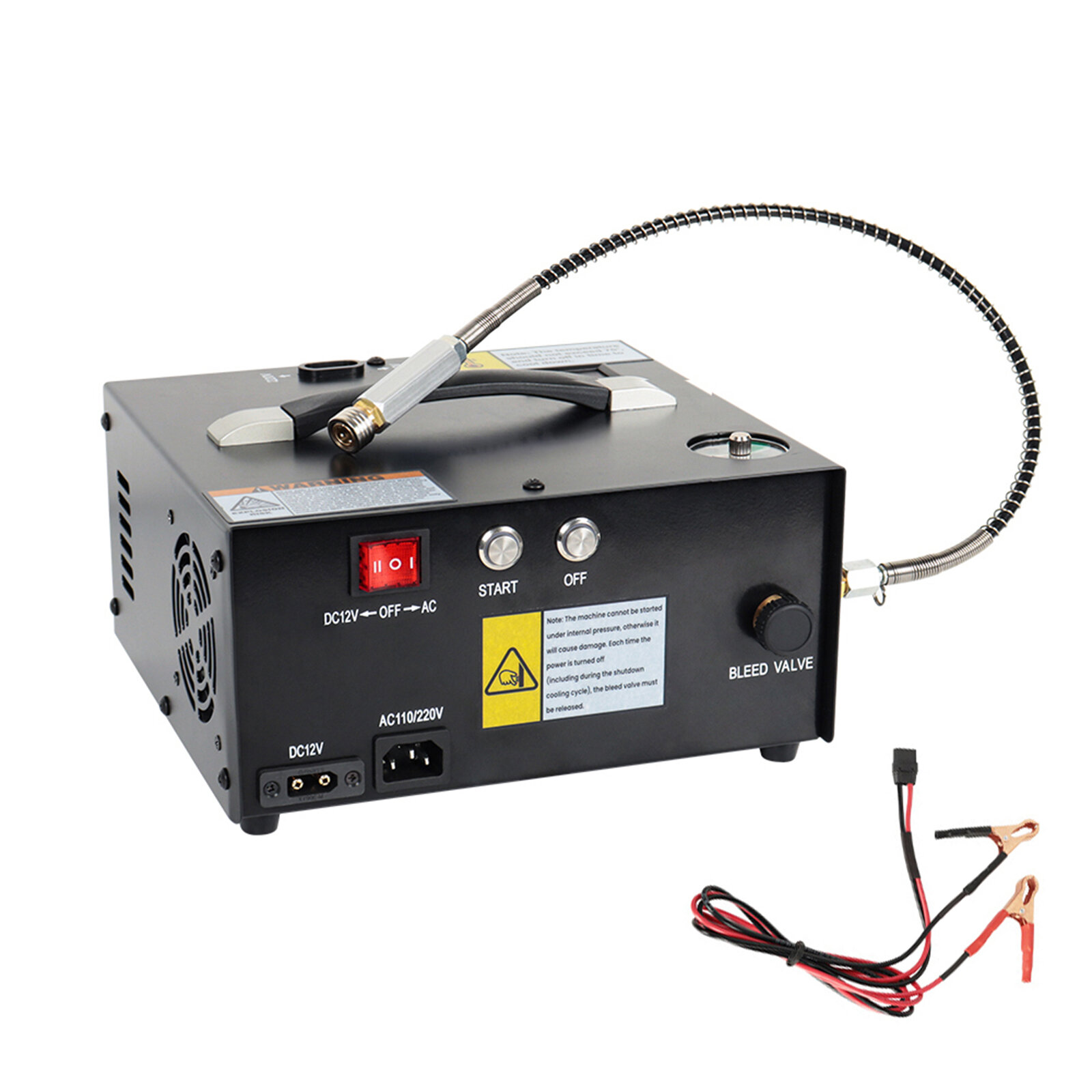 Компрессор: 250Вт 78дБ Низкий Шум Быстрое Надувание - Автоматическая Остановка Безопасности Аппарат Сжатия Воздуха For Дайвинг Пейнтбол