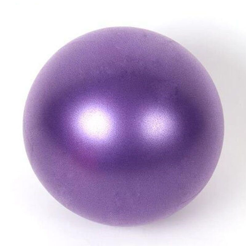 Спортивный мяч фитнес баланс скульптуринг бустер тренировка анти йога пурпурный 25см
