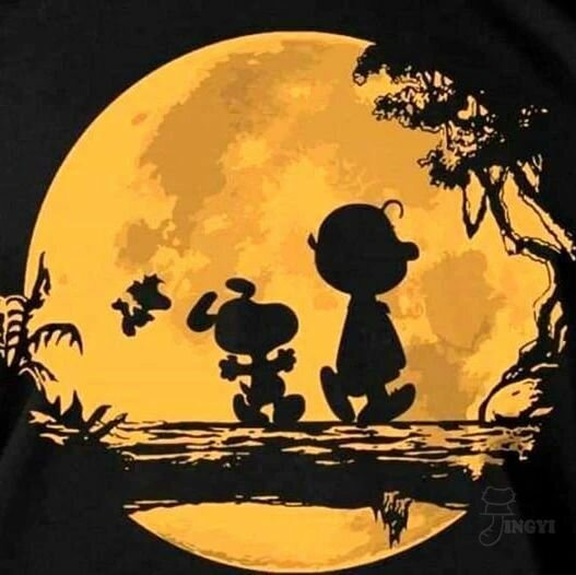 Набор для самостоятельной вышивки алмазами 5D Милый Снупи из мультфильмов - круглая алмазная мозаика размером 40x40 см для украшения стен дома,40X40CM, белый