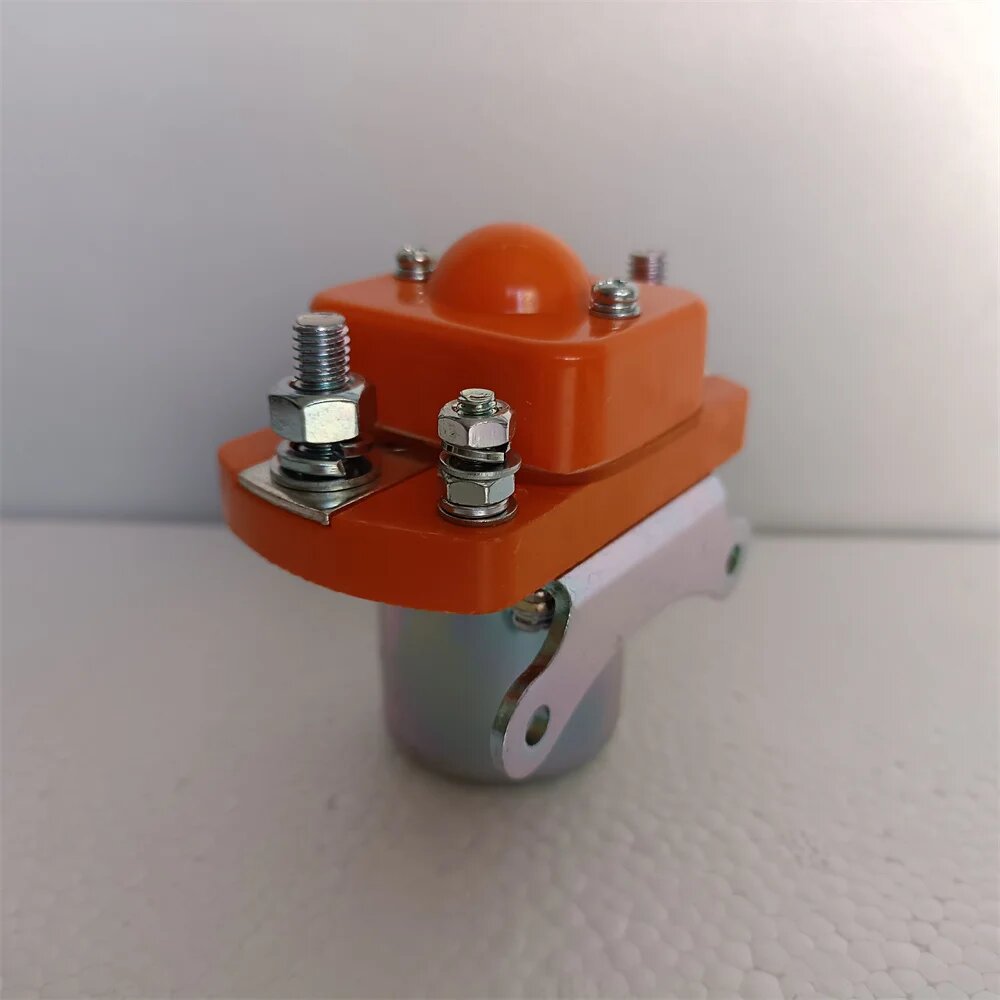 Без контактора ZJ100D 12 В 24 в 36 в 48 в 72 в 80 в 100 А соленоидное реле 12 24 36 48 72 80 в 100 А для телефона ZJ100D 12V