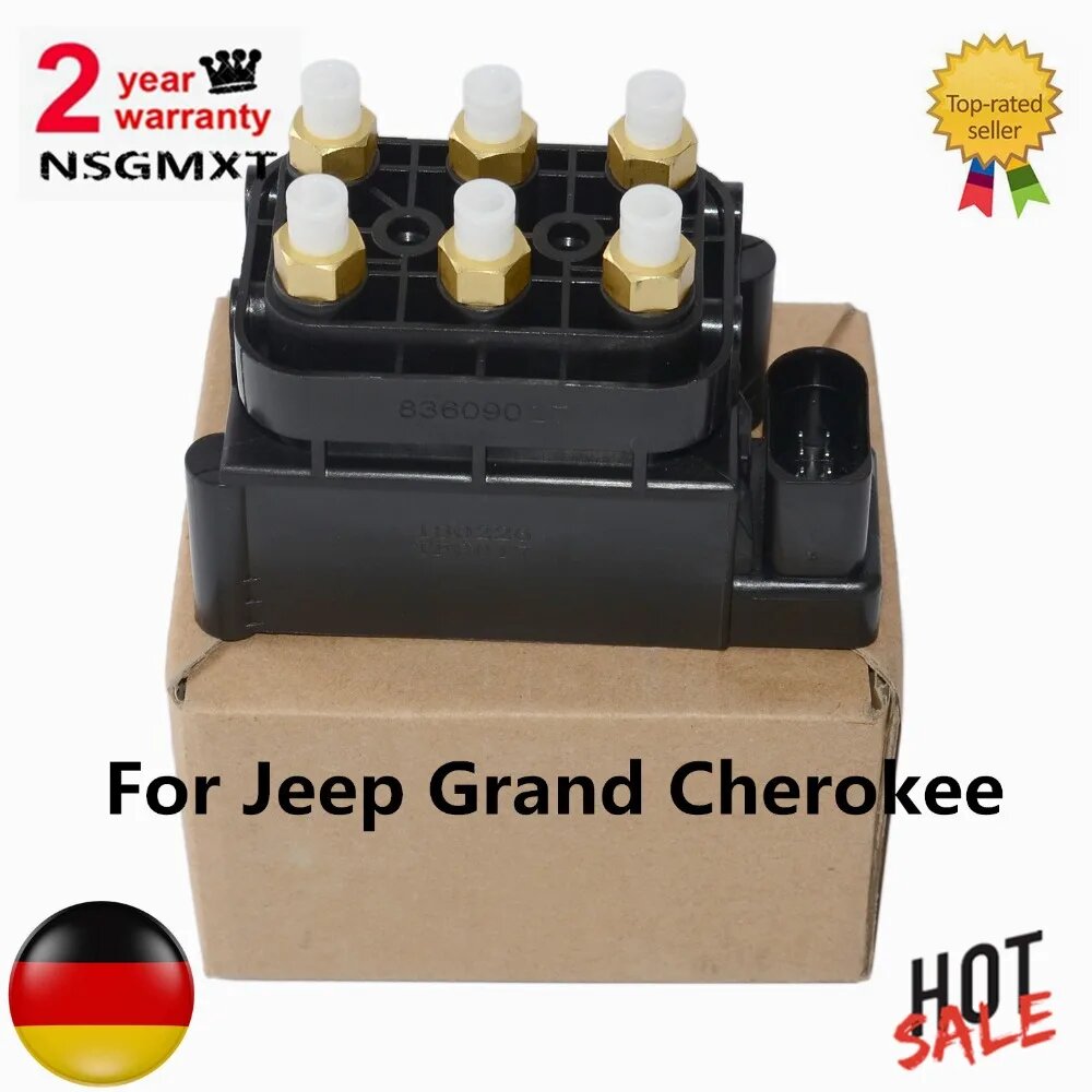 AP01 пневматическая подвеска, воздушный насос, блок электромагнитного клапана для Jeep Grand Cherokee 68087233AA