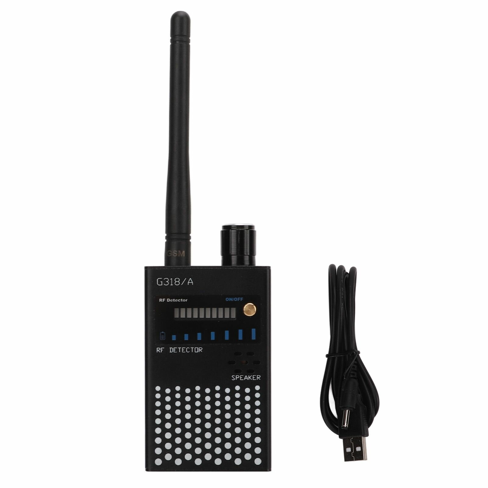 Портативный детектор камер и GPS отслеживания с индикацией заряда