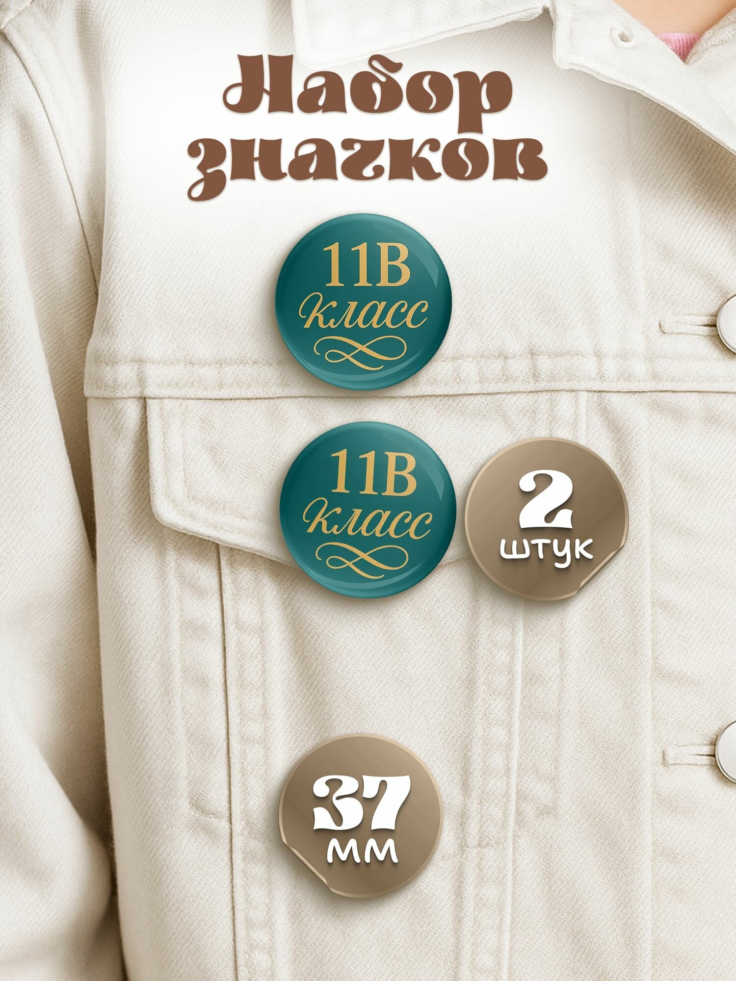 Набор значков