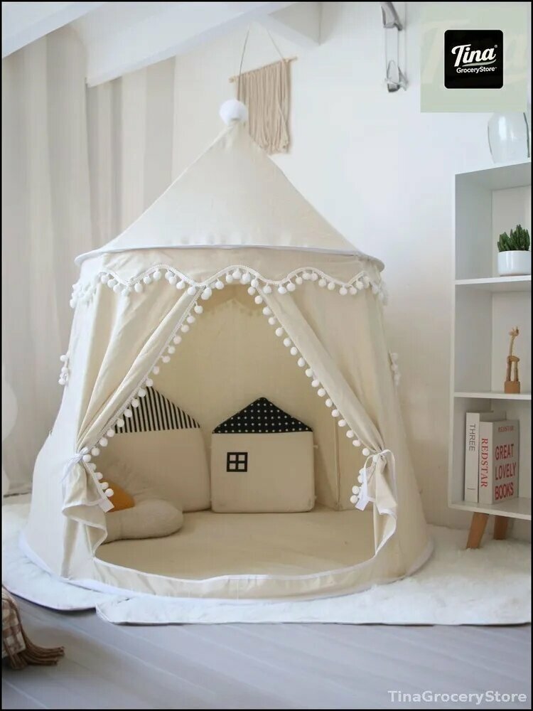 Детская палатка для игр домик игровая палатка для детей дома и на улице