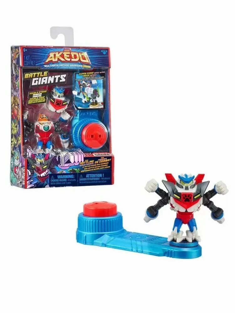 Боевая фигурка Akedo Scratch-Atron 14240-14288