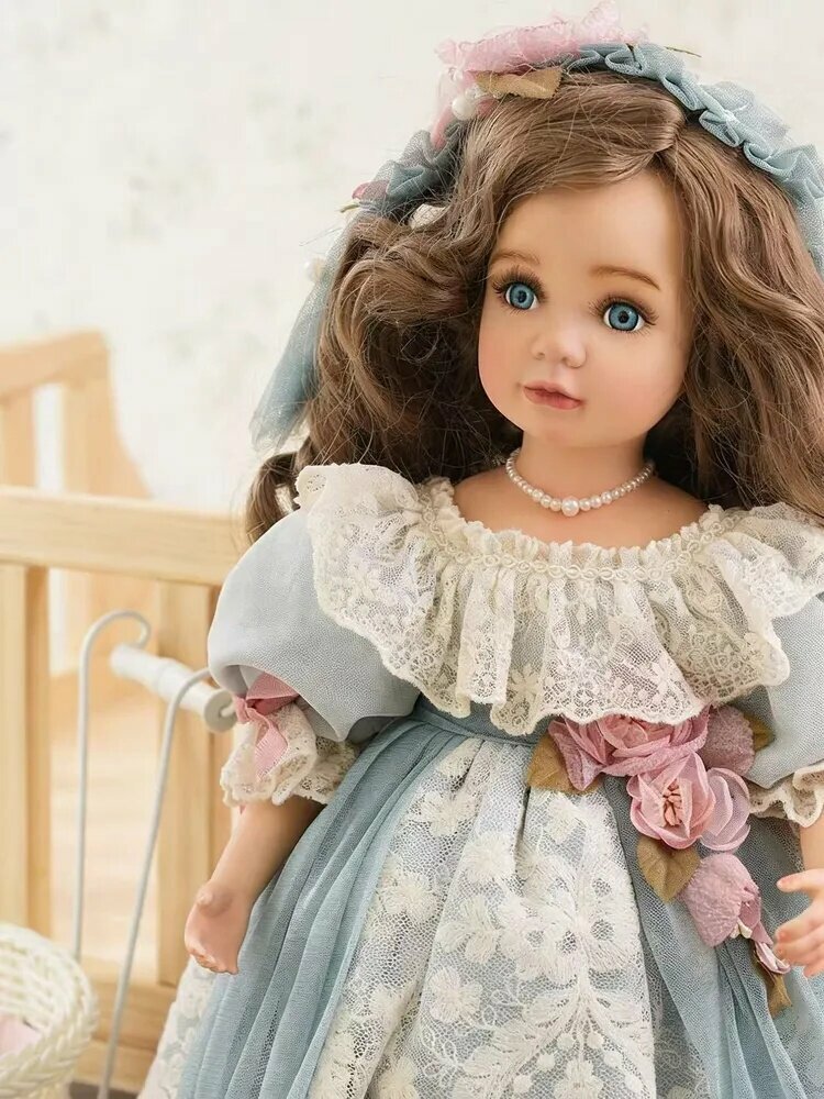 Куклы в дворцовом стиле ретро, керамические куклы, элитные подарки, коллекции для девочек, декоративные украшения