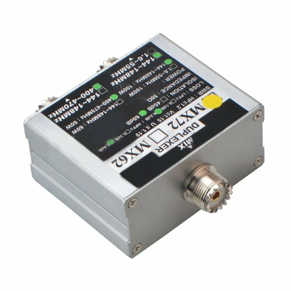 Дуплексер для трансиверов, объединитель любительских антенн ОВЧ/УВЧ, линейная транзитная станция ОВЧ/УВЧ частот