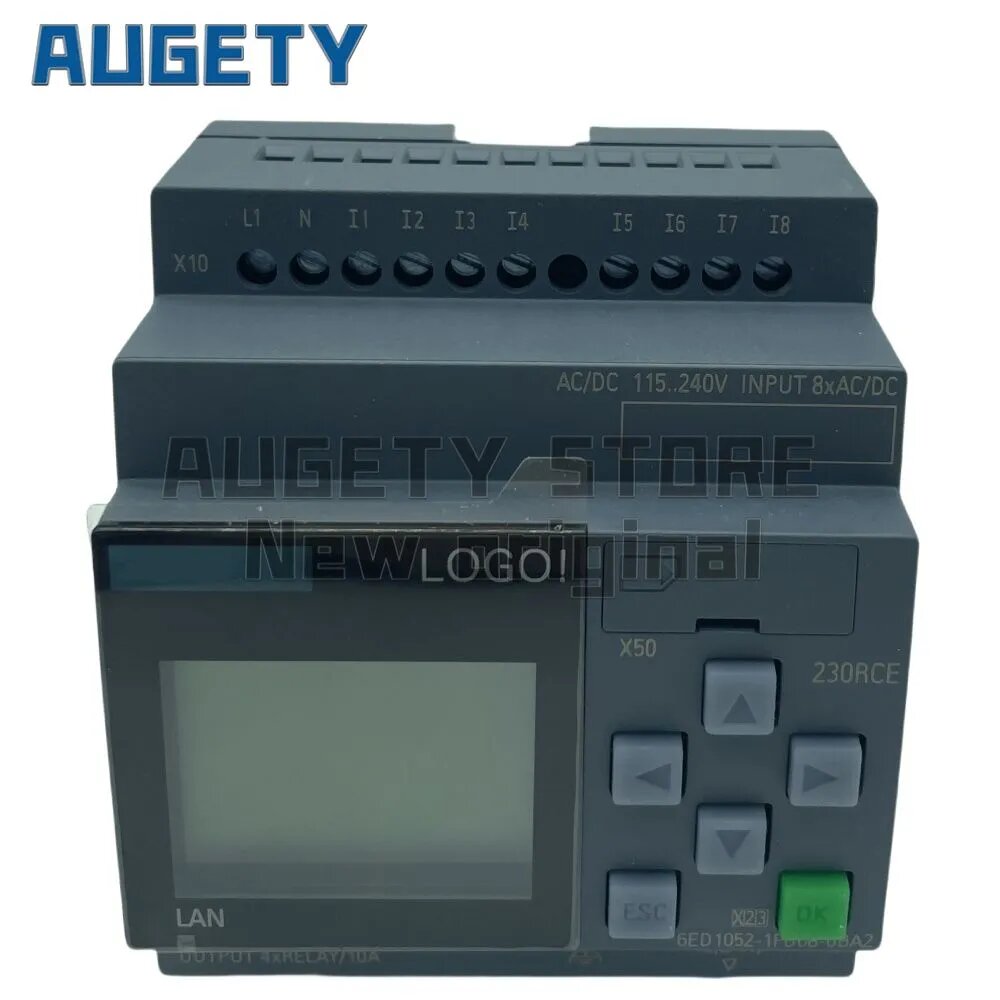 Совершенно новый оригинал 6ED1052-1FB08-0BA2 Siemens PLC Программируемый контроллер LOGO! 8.4 230 RCE 6ED10521FB080BA2