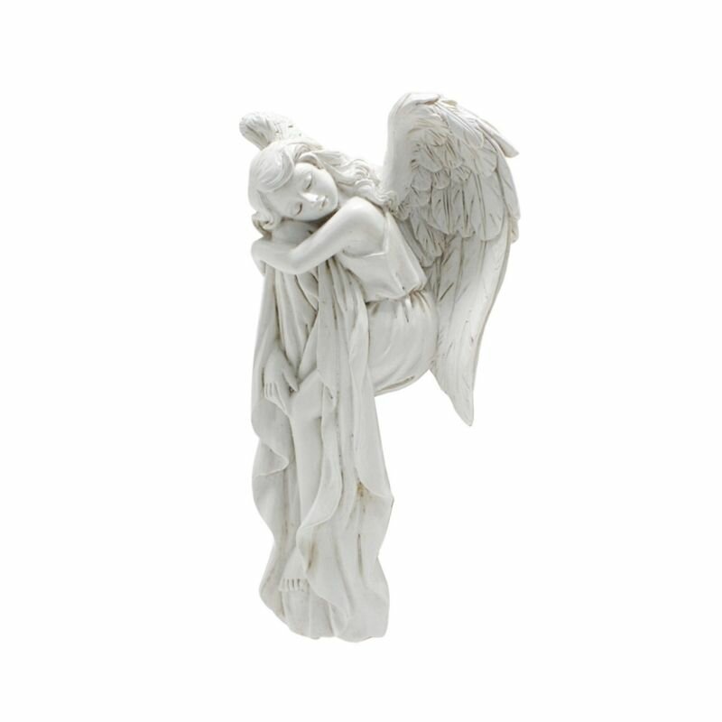 Ручная работа, статуя ангела из смолы, орнамент для рам окон и дверей, украшение для дома, - Ветер в левую дверь ангела