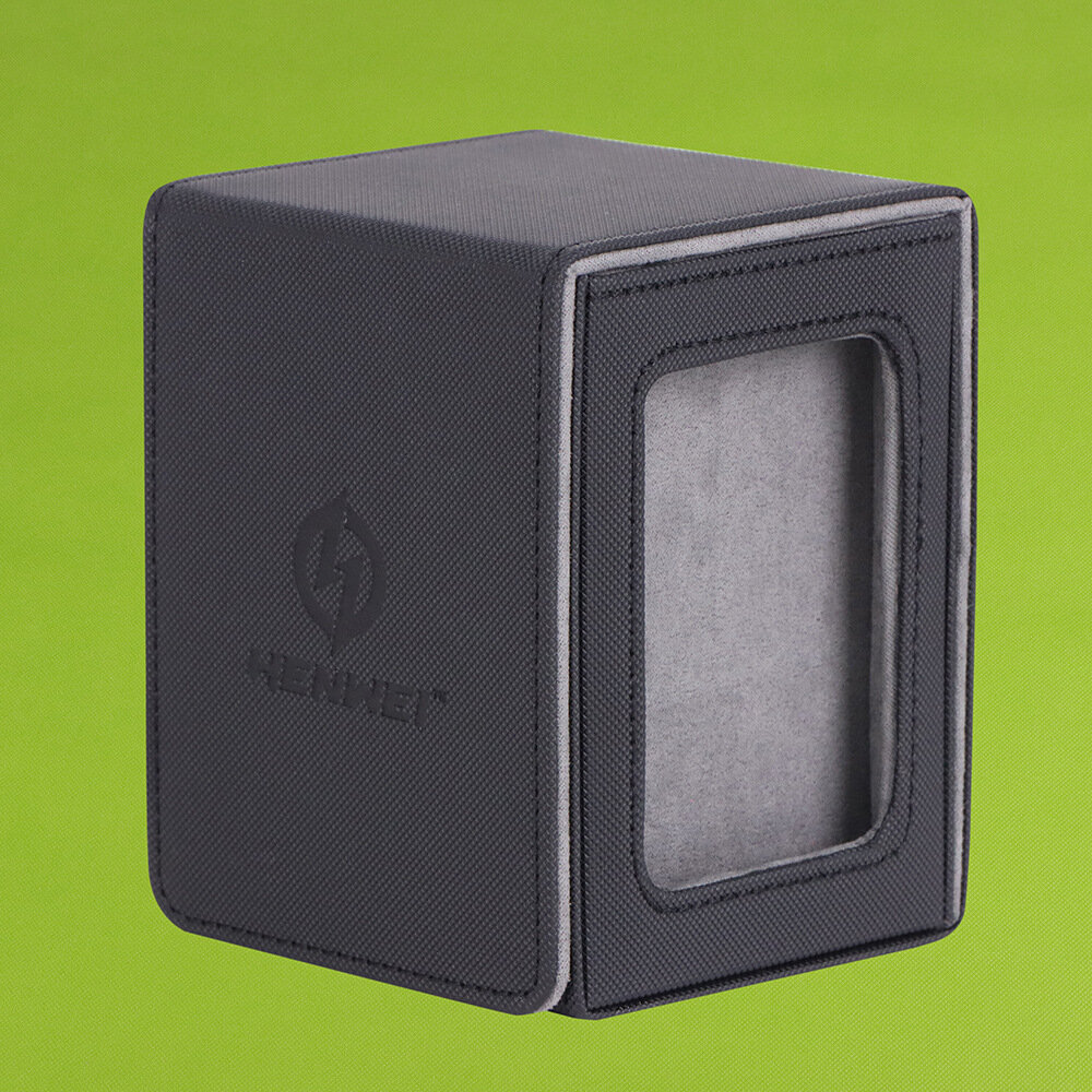 Коробка для магнитных карт Hengwei 100+ PU, коробка для хранения карт, Magic: The Gathering, Yu-Gi-Oh, Pokémon, коробка для настольных игр, популярная за границей