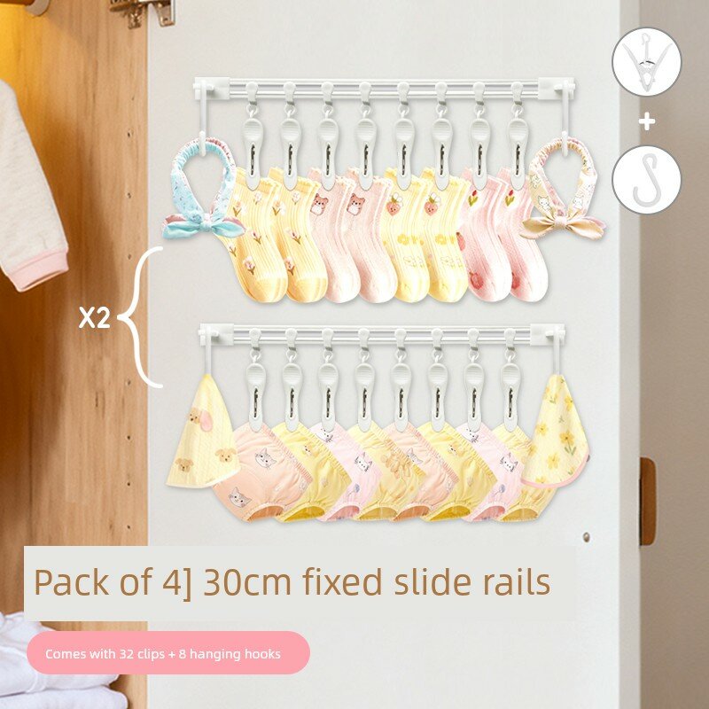 Детский органайзер с отделениями для носков, нижнего белья и нагрудников, тканевая подвесная сумка для хранения для