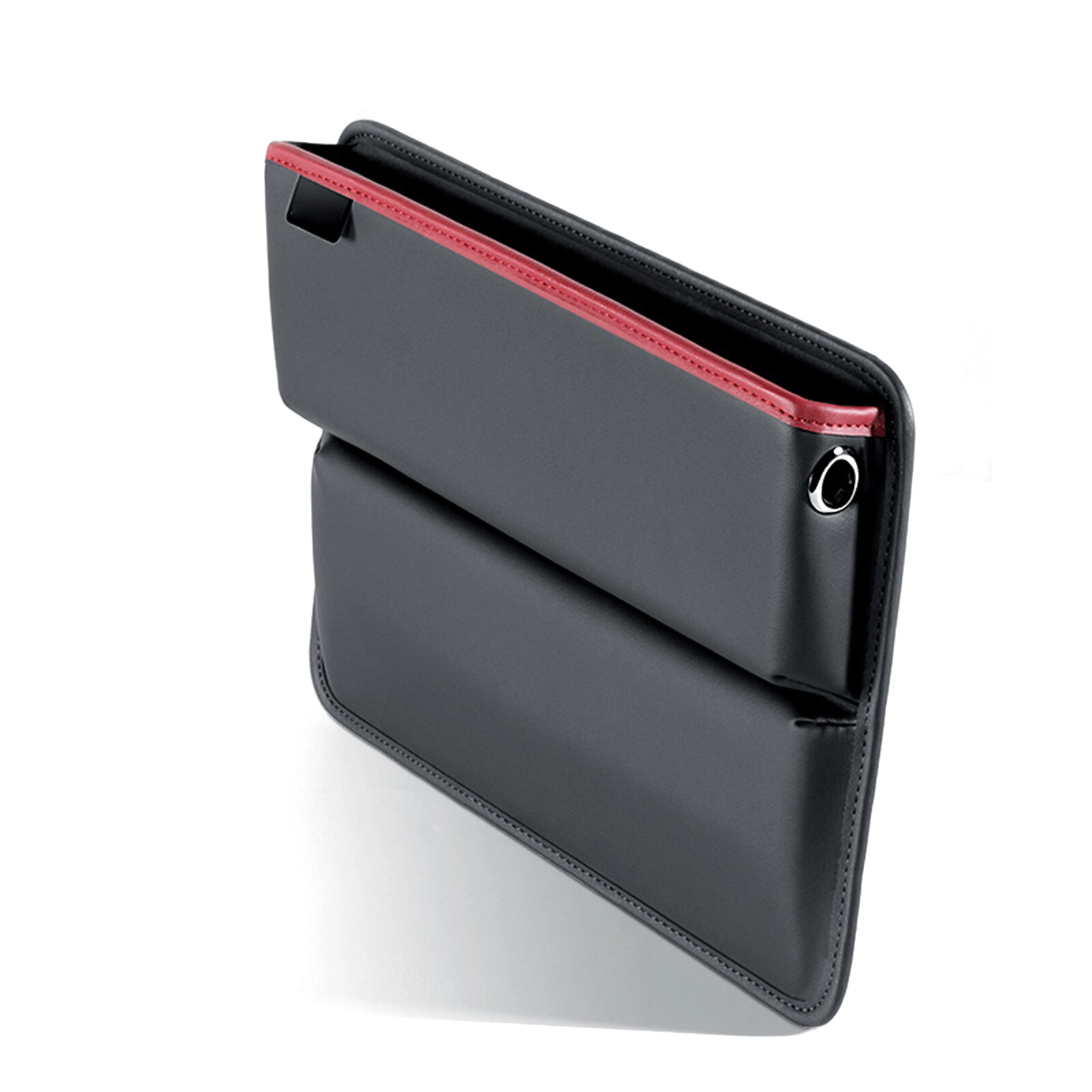 Органайзер для щели между сиденьями автомобиля, заполнитель щели сиденья, ящик для хранения между передними сиденьями, универсальный карман из премиум ПУ кожи, цвета Черный, Кофе, Бордовый, Бежевый (по выбору), вес упаковки 340г, размер упаковки