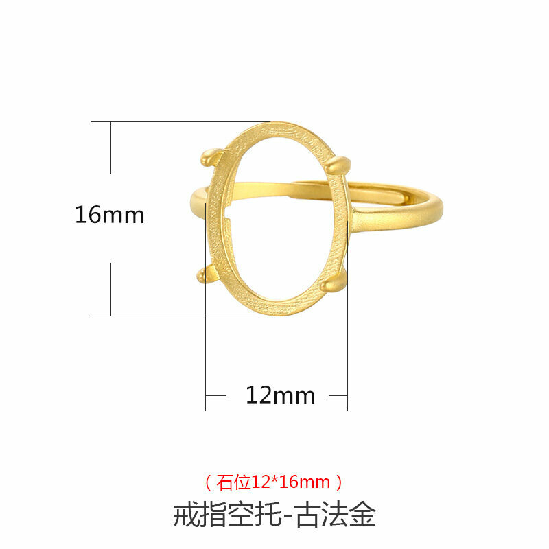 Горячая распродажа SG: кольцо из 925 стерлингового серебра, простая овальная оправа для DIY ювелирных изделий, оправа для янтарного кольца, оправа для нефрита и бирюзы, серебряная оправа для бриллианта