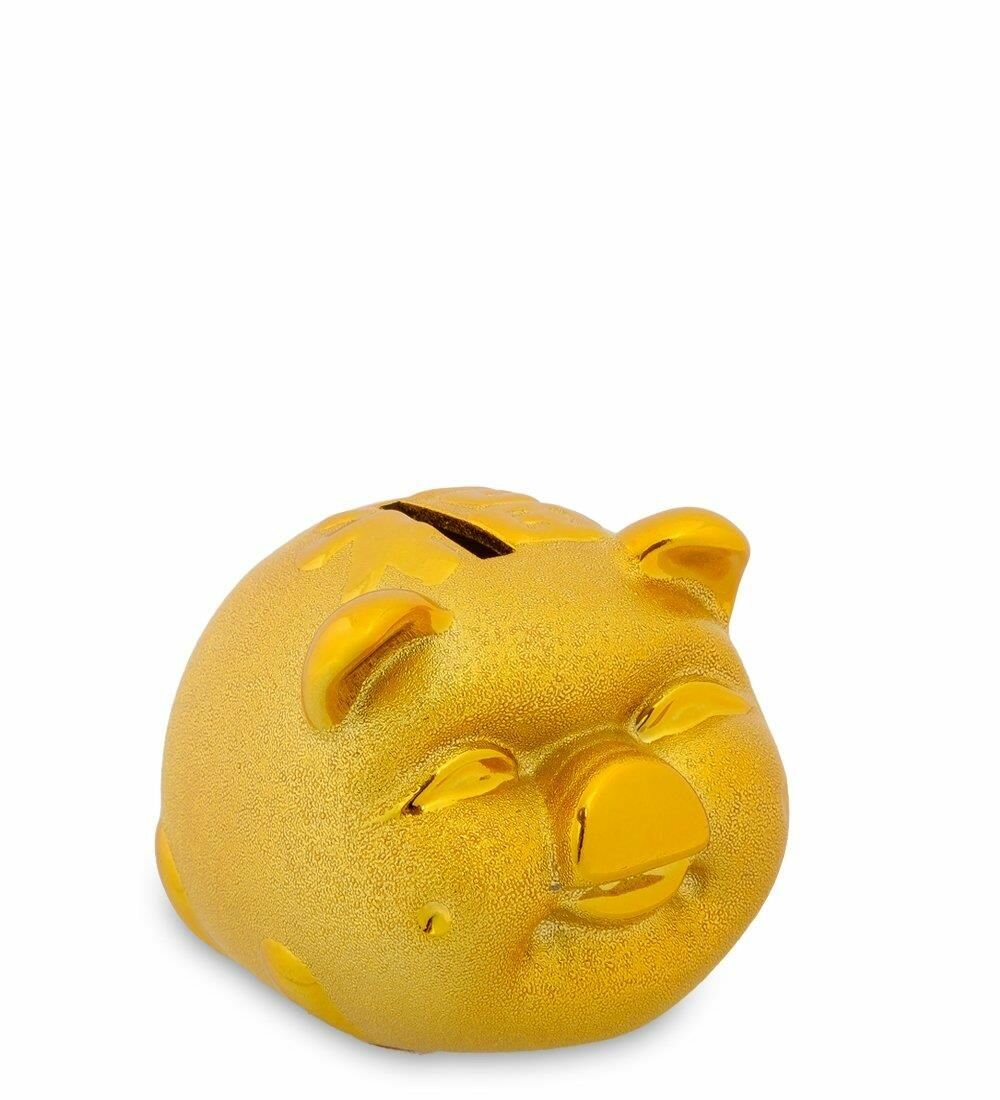 Копилка Золотая свинка -на удачу A2115088 разностор, Керамика