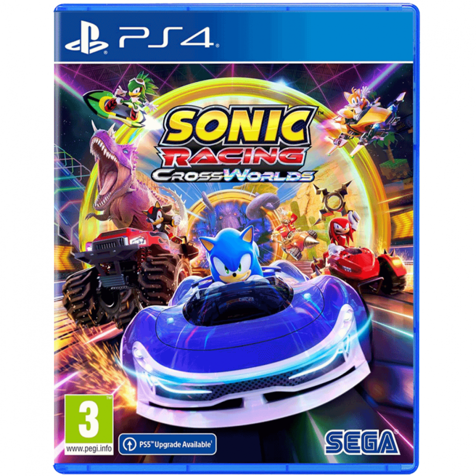 Игра Sonic Racing: CrossWorlds [PS4, русские субтитры]