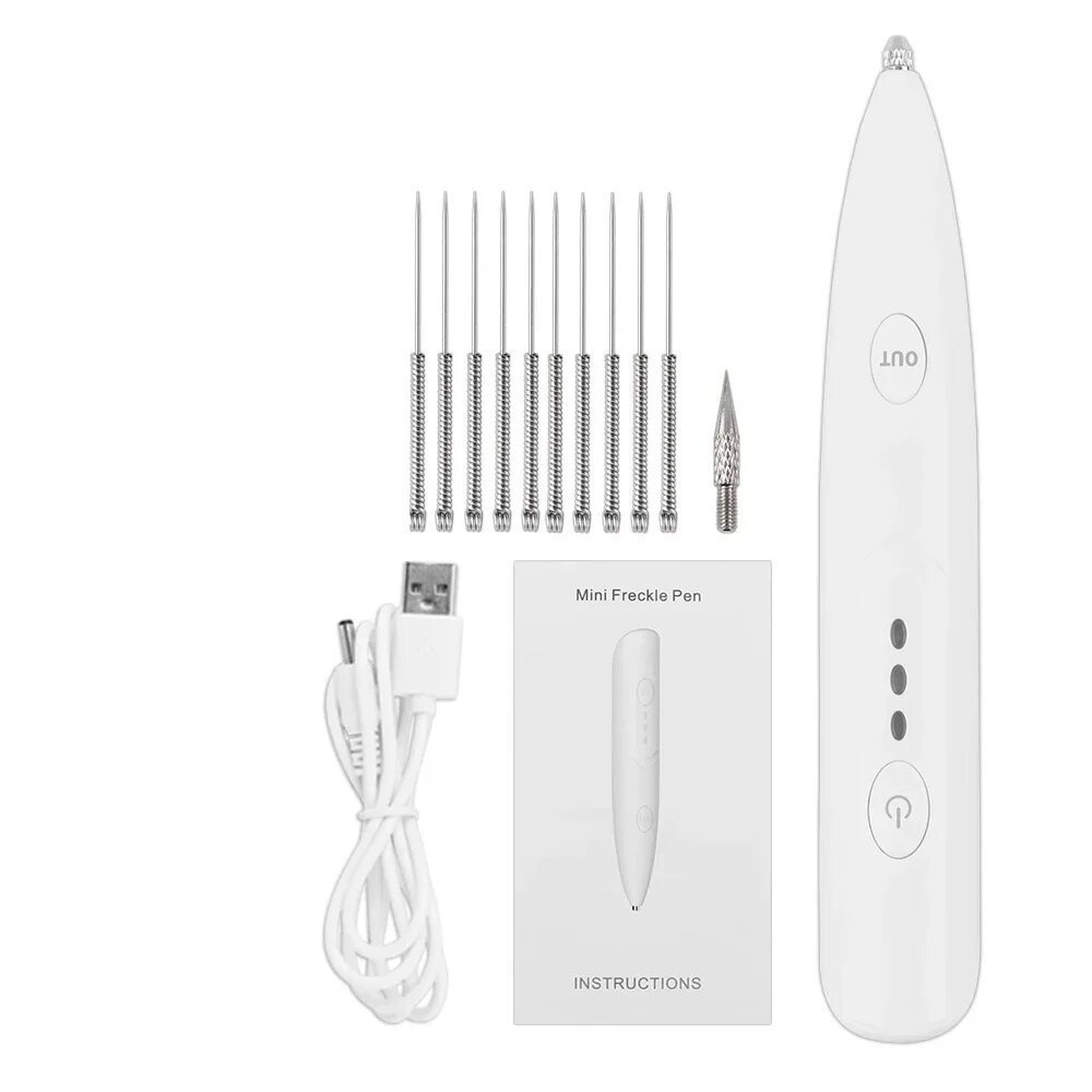 Плазменная ручка для удаления родинок SUOLAER With 10pcs Needles