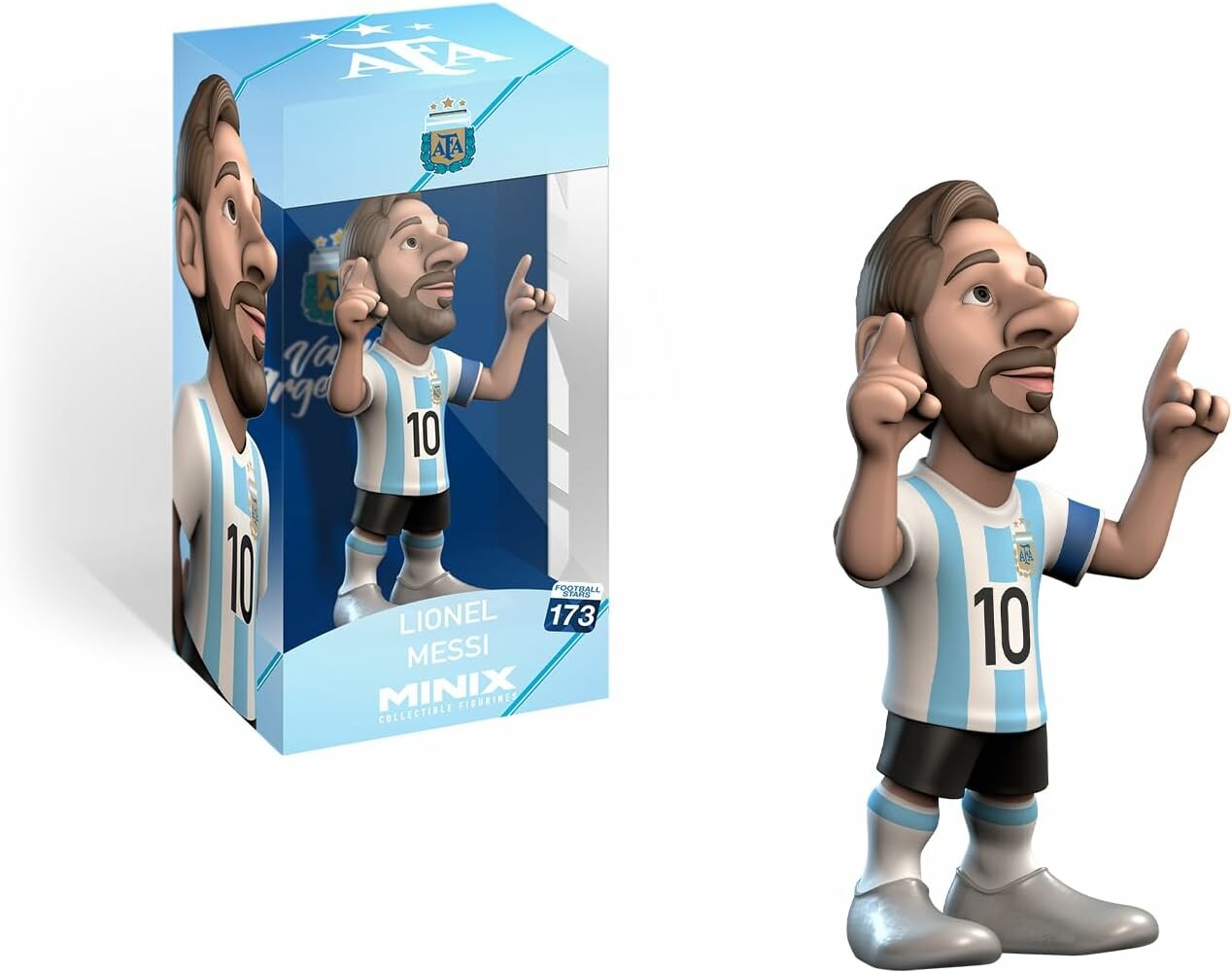 Фигурка MINIX ARGENTINA - LIONEL MESSI /лионель месси, Аргентина 12 см - Миникс Футболисты 8436605111735