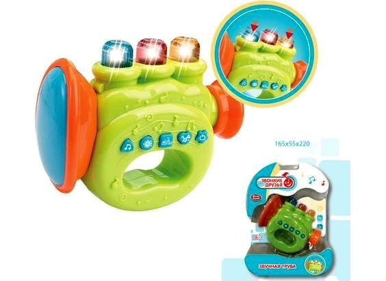 Play Smart Музыкальная труба (свет, звук) 7694/7964 с 1,5 лет