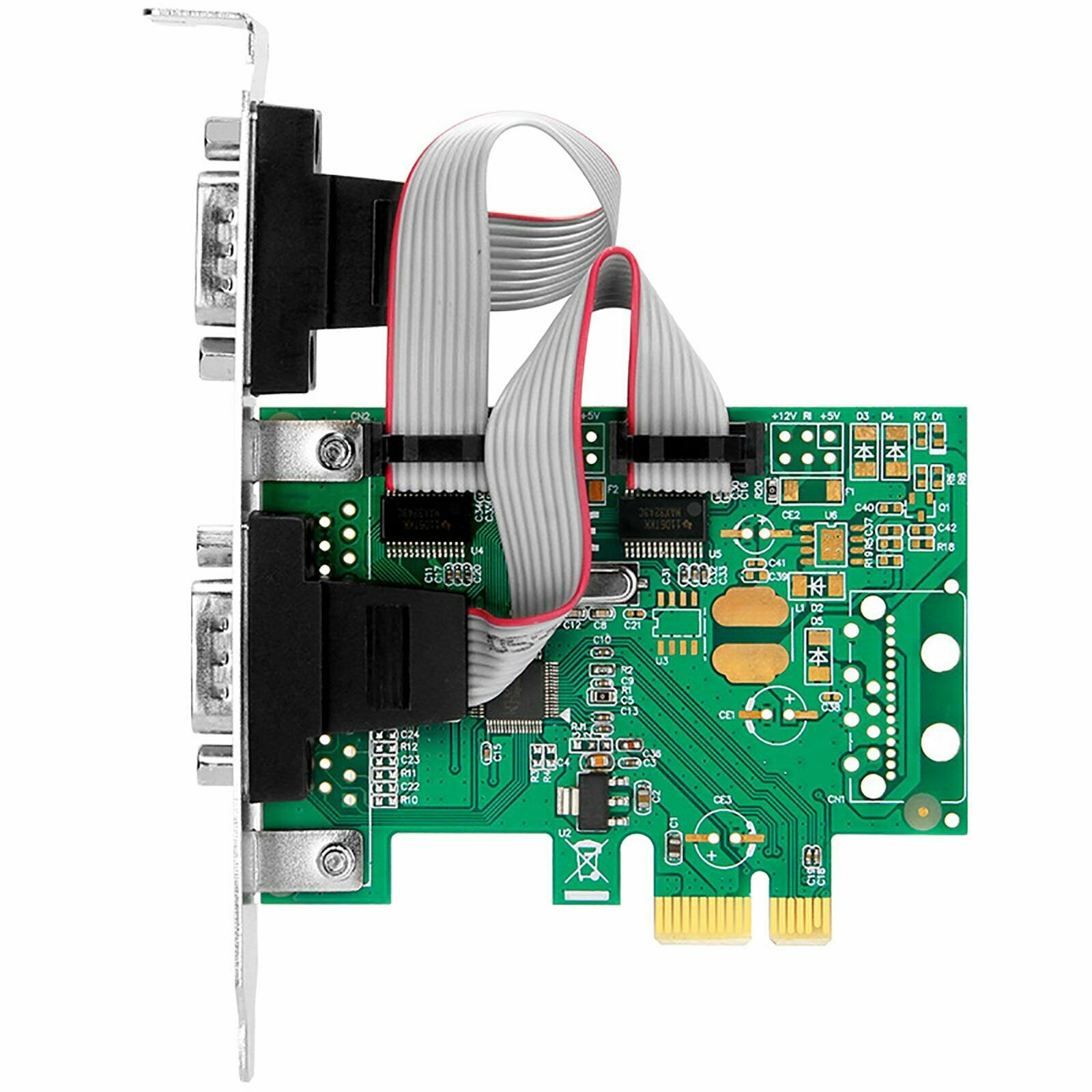 Комбо карта PCI-E (2) RS232