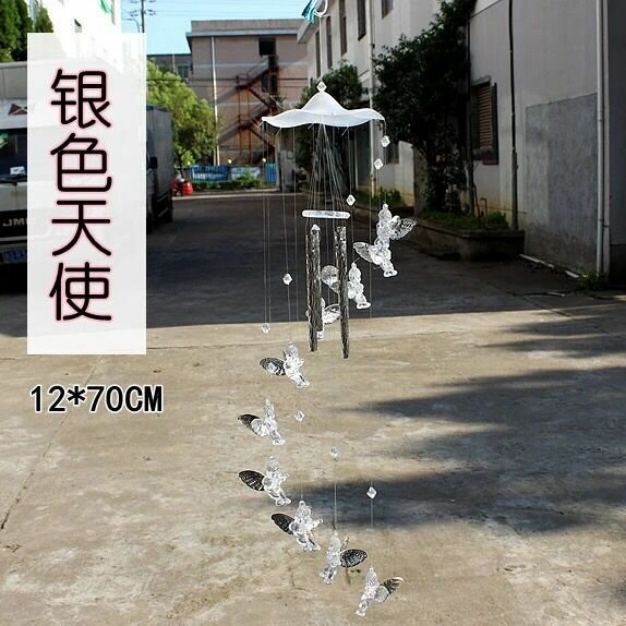 Ветряная колокольчик, подвесное украшение, подарок на день рождения для женщин, поздравительная открытка, подвеска в виде дельфина, сердца, бумажного журавля для лучшего друга или подруги