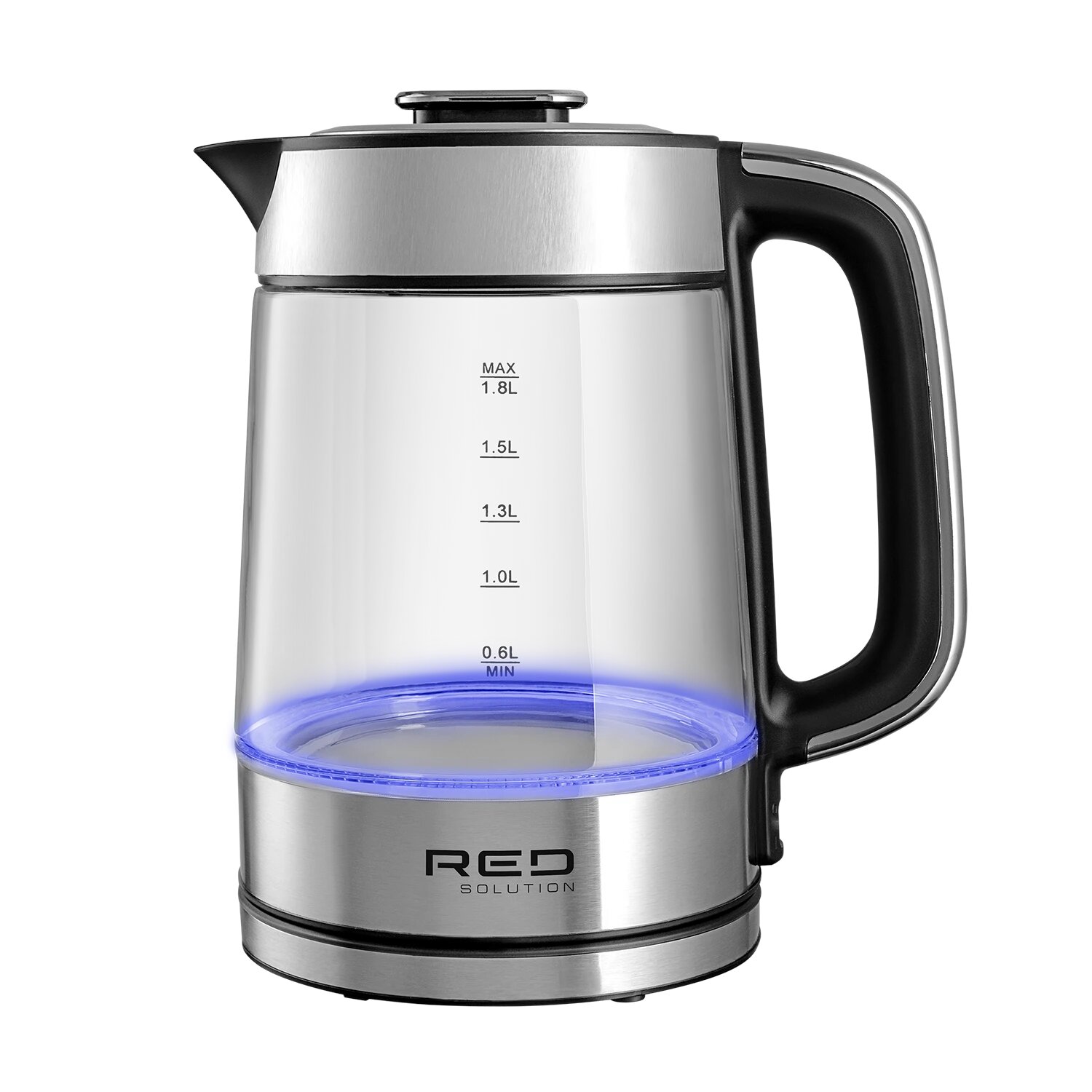 Электрический чайник RED Solution G104, 2200 Вт, объем 1.8 л, подсветка