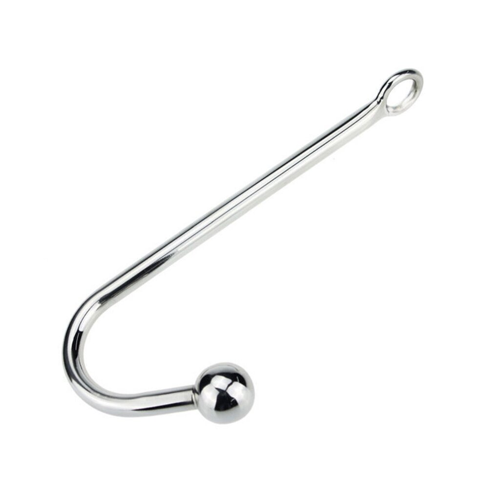 Крючок для ануса, твердый одиночный шариковый веревочный крючок, игрушка-фетиш для бондажа для взрослых унисекс