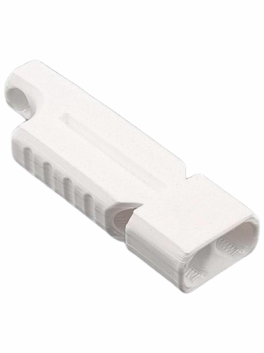 Сверхмощный двухтрубный свисток: Свисток-спасатель для экстремальных условий. Белый