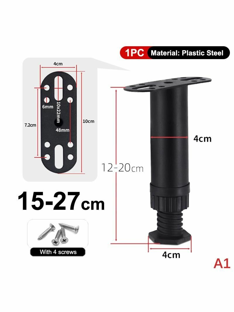 Опорная рама из досок кровати 1
