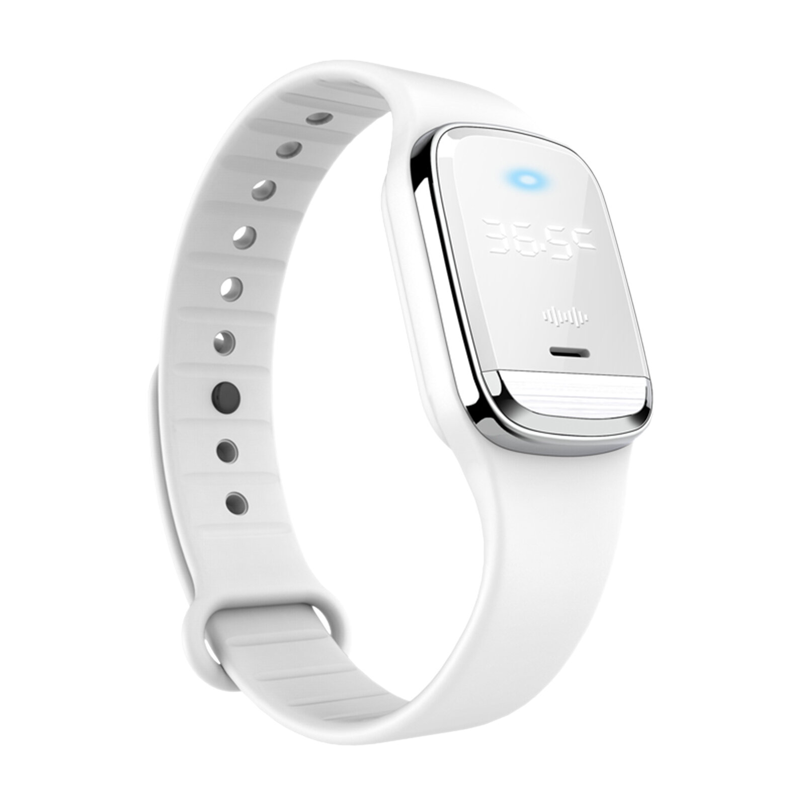 Браслеты для измерения температуры Ультразвуковые репульсенты от москитов Deet Bug Band Многоразовые С длинной защитой С поддержкой часов, Цвет: Розовый; Черный; Белый (Доступно), Материал: Силикон, ABS, Режим: 3 режима, Вход: 5V/1A, Частота: 34Гц-70КГц,