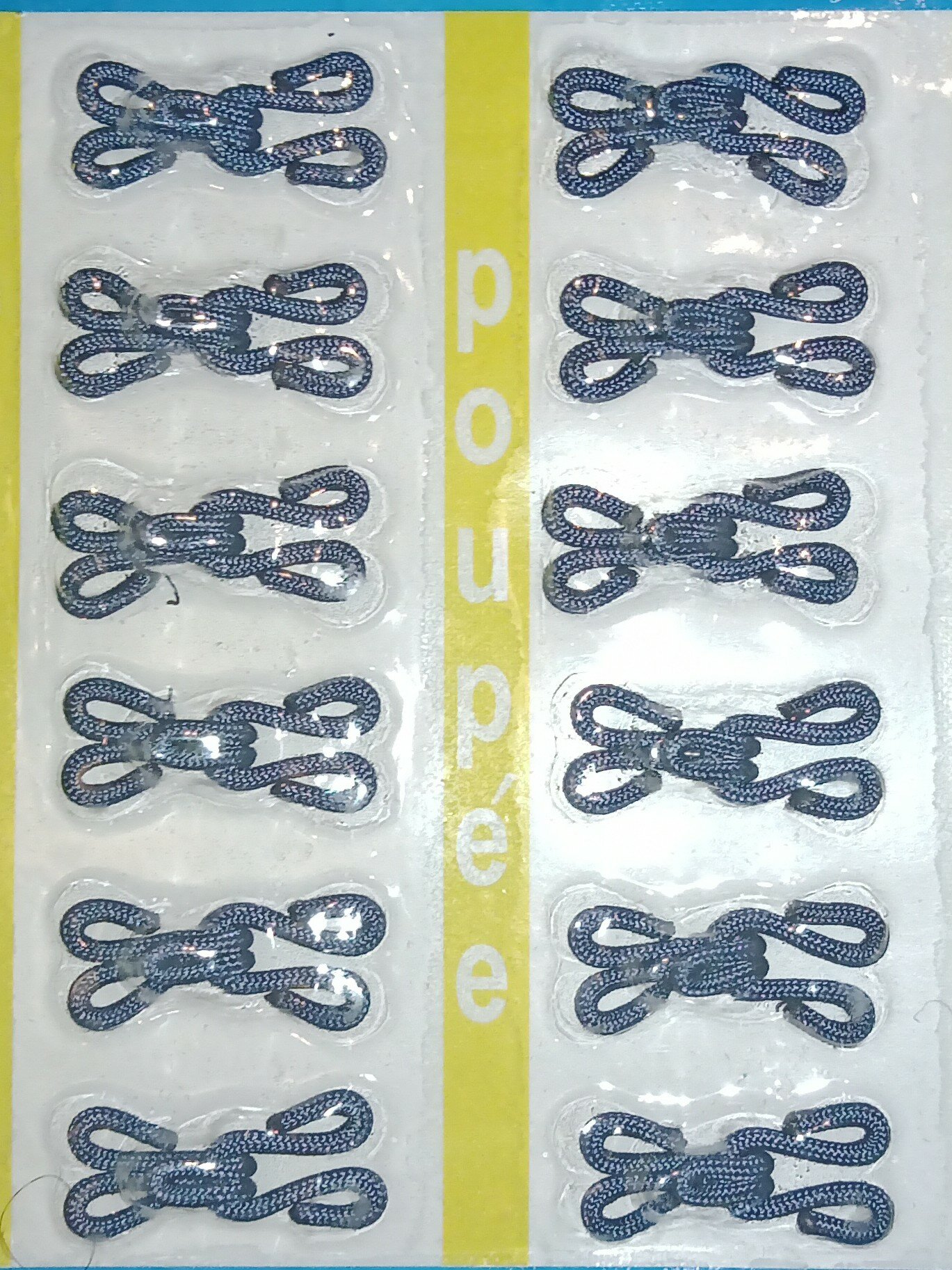 Набор крючков для одежды, 12 шт, 28 мм