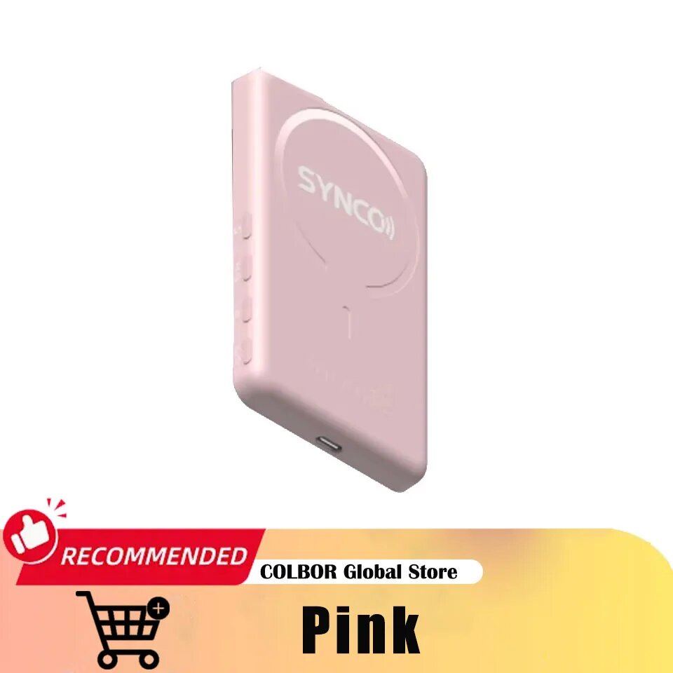 SYNCO XView M4 розовый беспроводной магнитный монитор