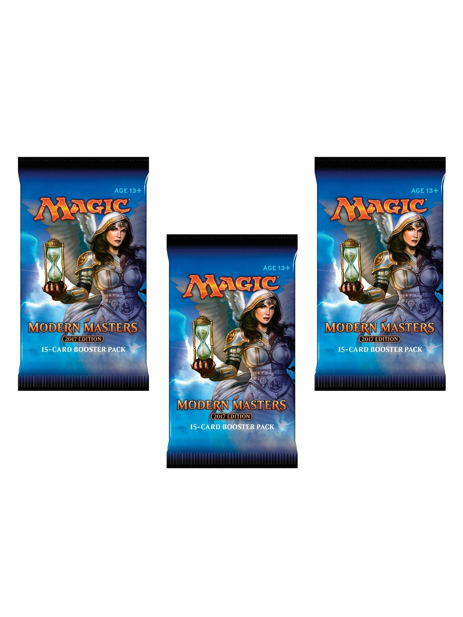 Magic The Gathering: 3 бустера MTG издания Modern Masters 2017 на английском