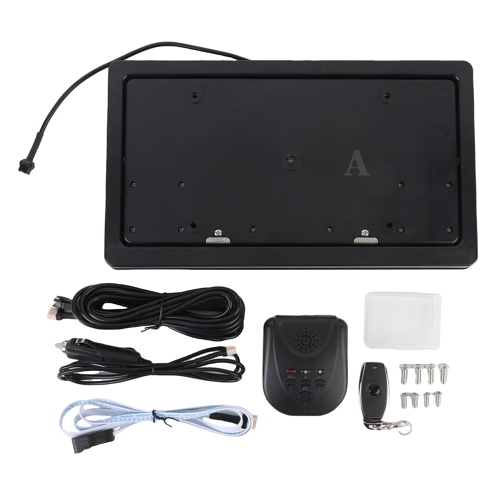 Черный откидной чехол для номерного знака автомобиля, защитный чехол New Energy Tag для США.