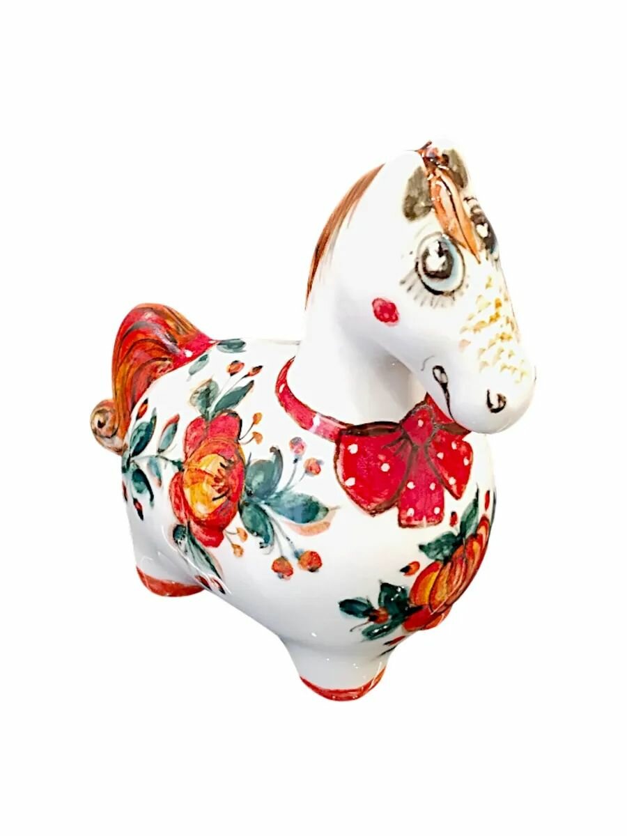 Скульптура "Лошадка пони" 100х60х110мм авт. А. Крумплевская