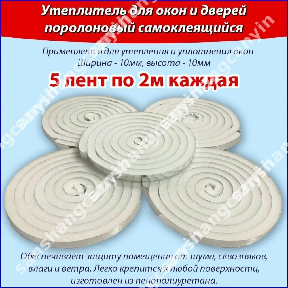 Уплотнитель для окон и дверей