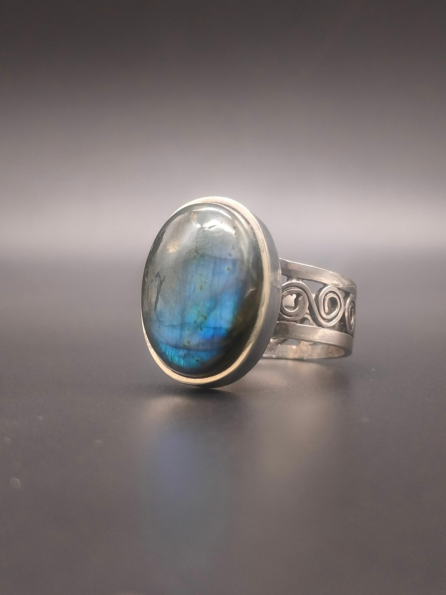 Перстень, серебро, 925 проба