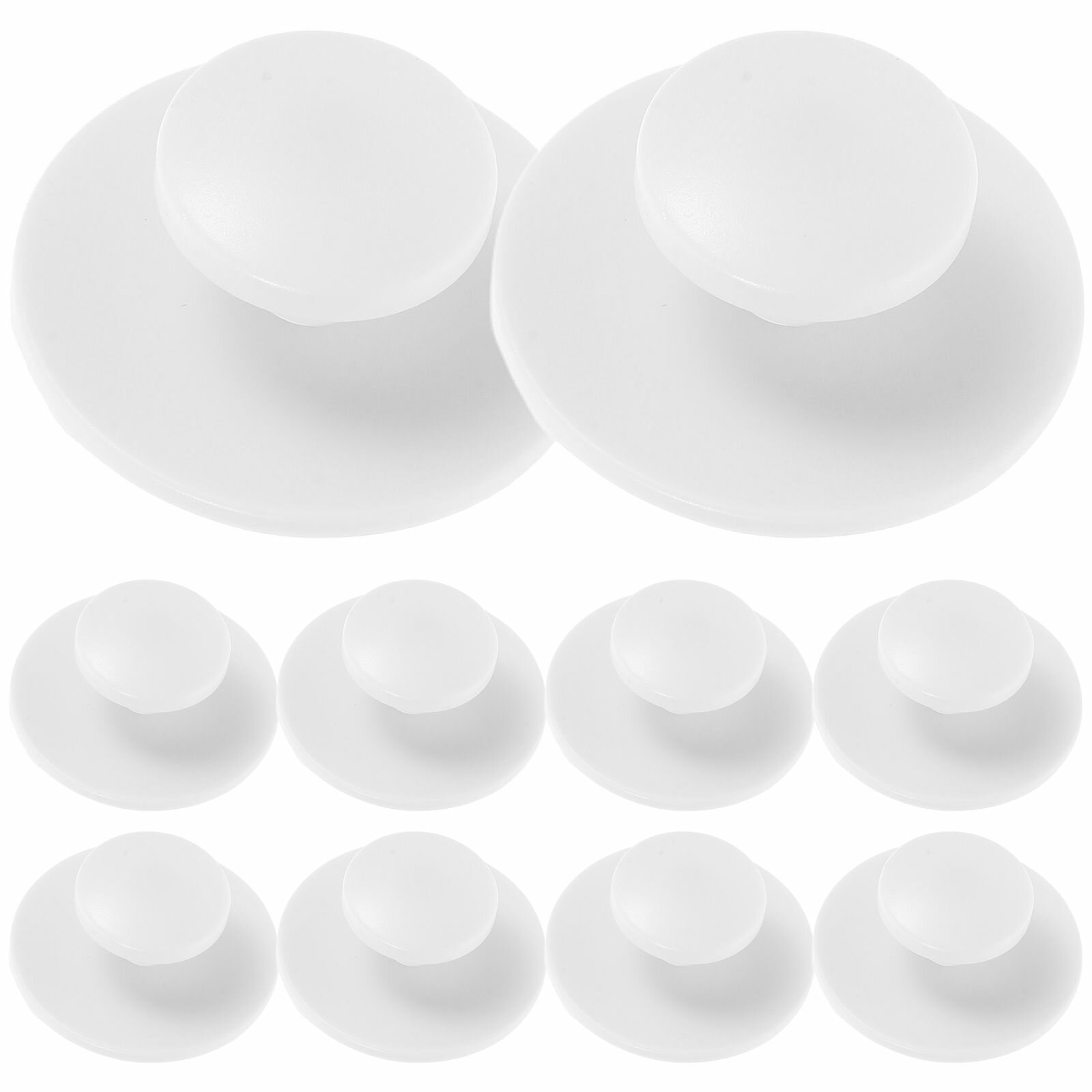 10 Штук Самоклеющиеся Ручки Для Шкафов Без Сверления Простая Установка Белый 3 60X2 00X1 20Cm