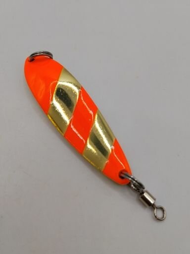 Колеблющаяся блесна Daiwa Chinook 21 г, 60мм для ловли окуня, щуки и жереха