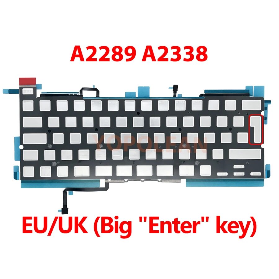 Клавиатура для MacBook Pro A2289 A2338 EU/UK