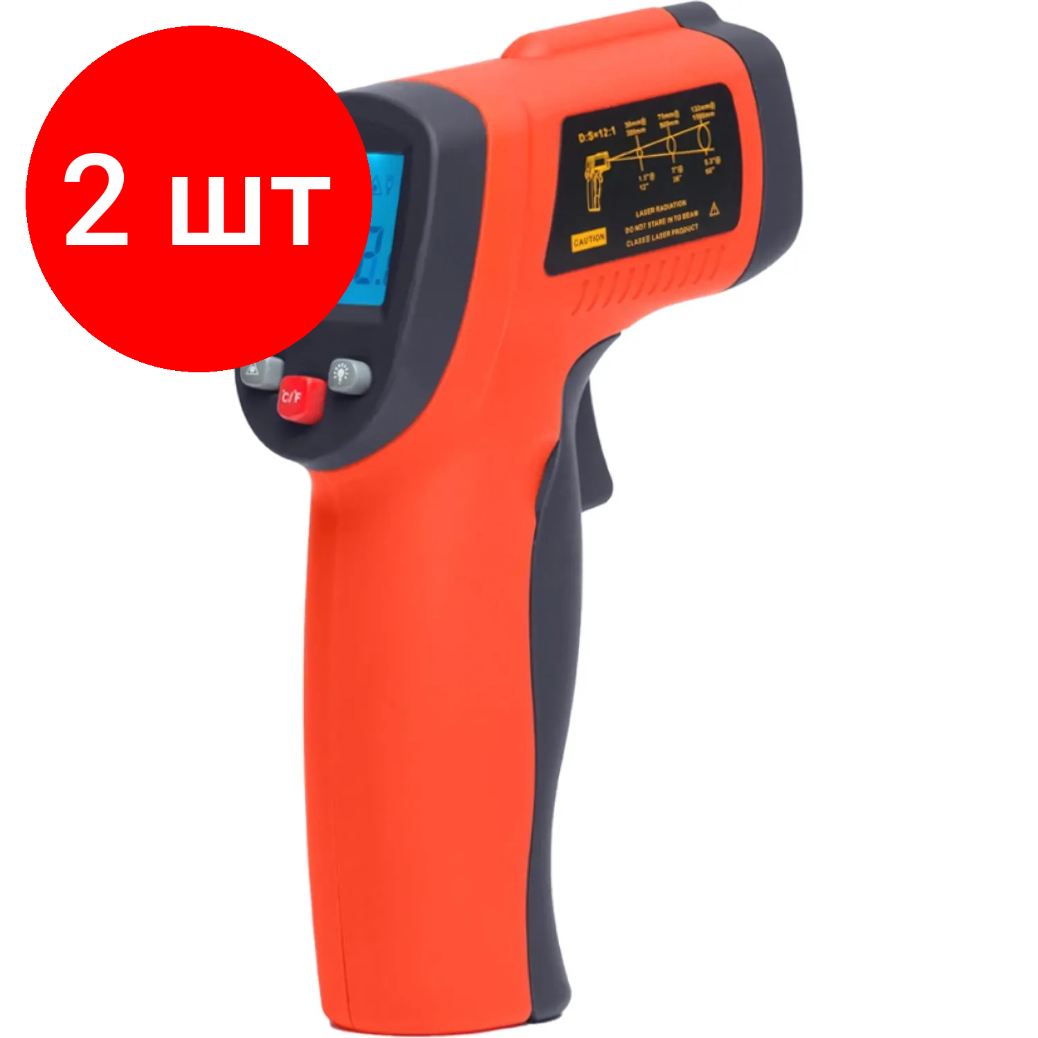 Комплект 2 штук, Пирометр инфракрасный ADA TemPro 550 (A00223)