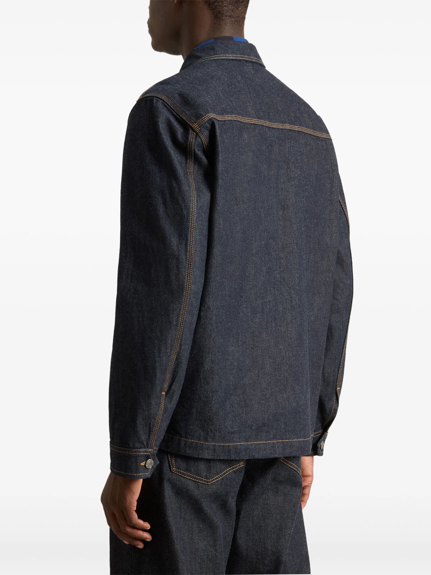 Рубашка Woolrich, размер XL, синий — фото 1
