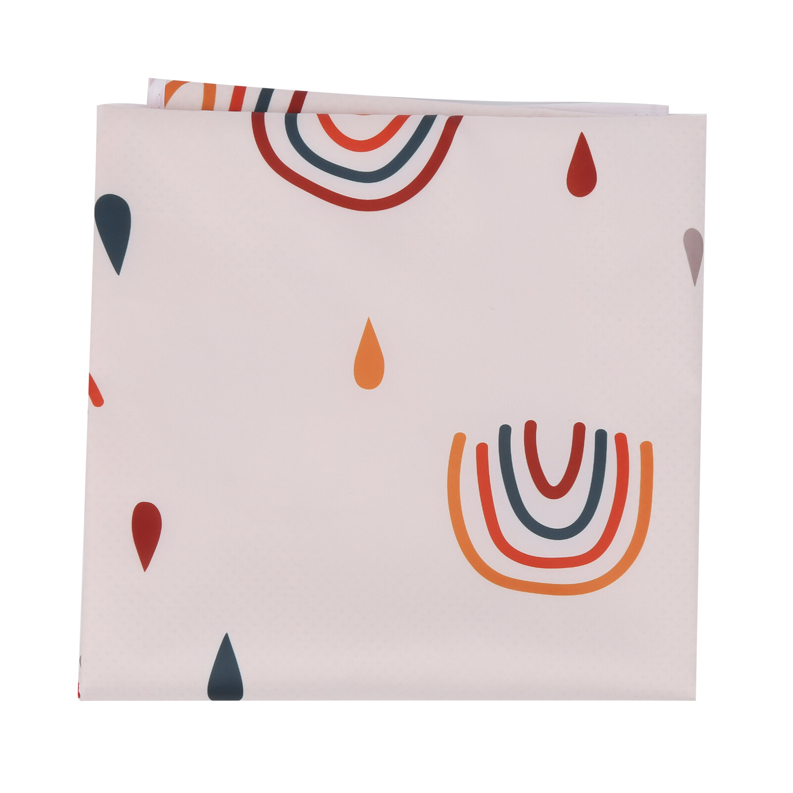 Коврик для детского стульчика для кормления, водонепроницаемый, защитный, противоскользящий, 110 x 110 см, для детского стульчика, безопасное, прочное покрытие