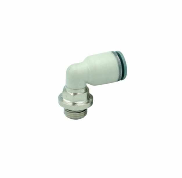 Фитинг угловой R7522 6 мм, 1/8" Camozzi SRF50-7522-0656R