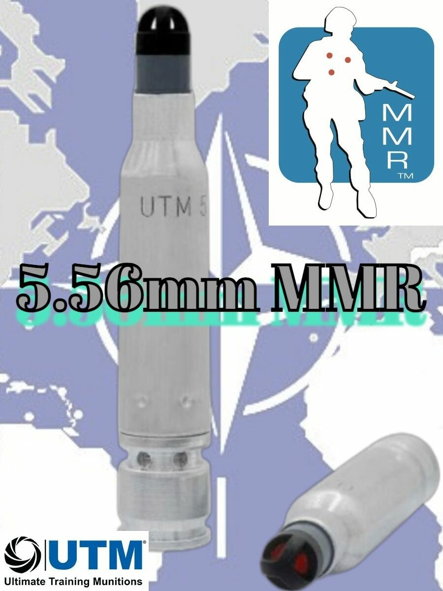 Макет патрона тренировочного 5.56x45 NATO MMR (1 шт.)