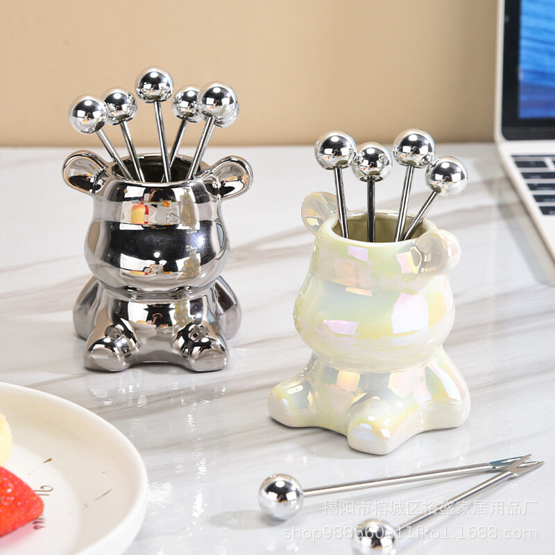 Набор вилок для фруктов для домашнего использования, маленькие вилки из нержавеющей стали, вилки для десертов и тортов,