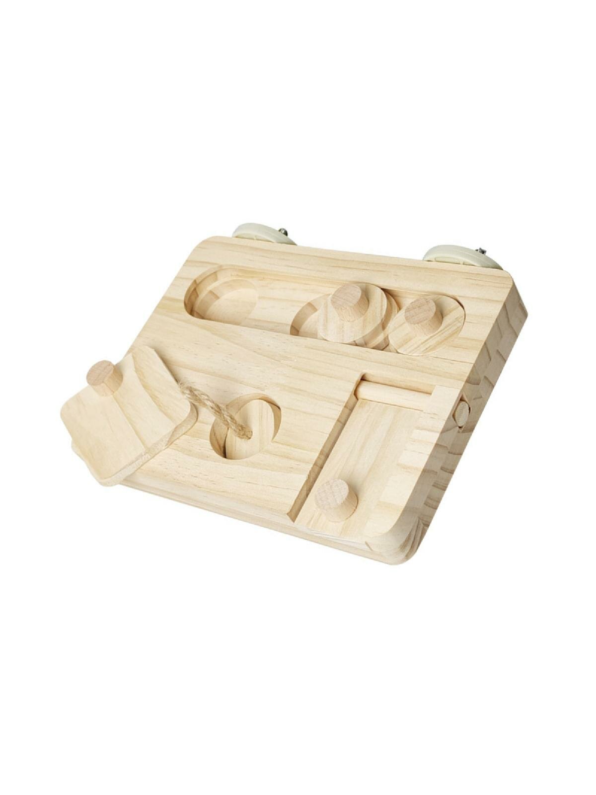 Платформа для занятий с попугаями, кормовой насест, Интерактивная головоломка для кормления птиц